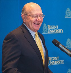 Regent University Celebrates 10 Years With Admiral Vern Clark | Regent ...