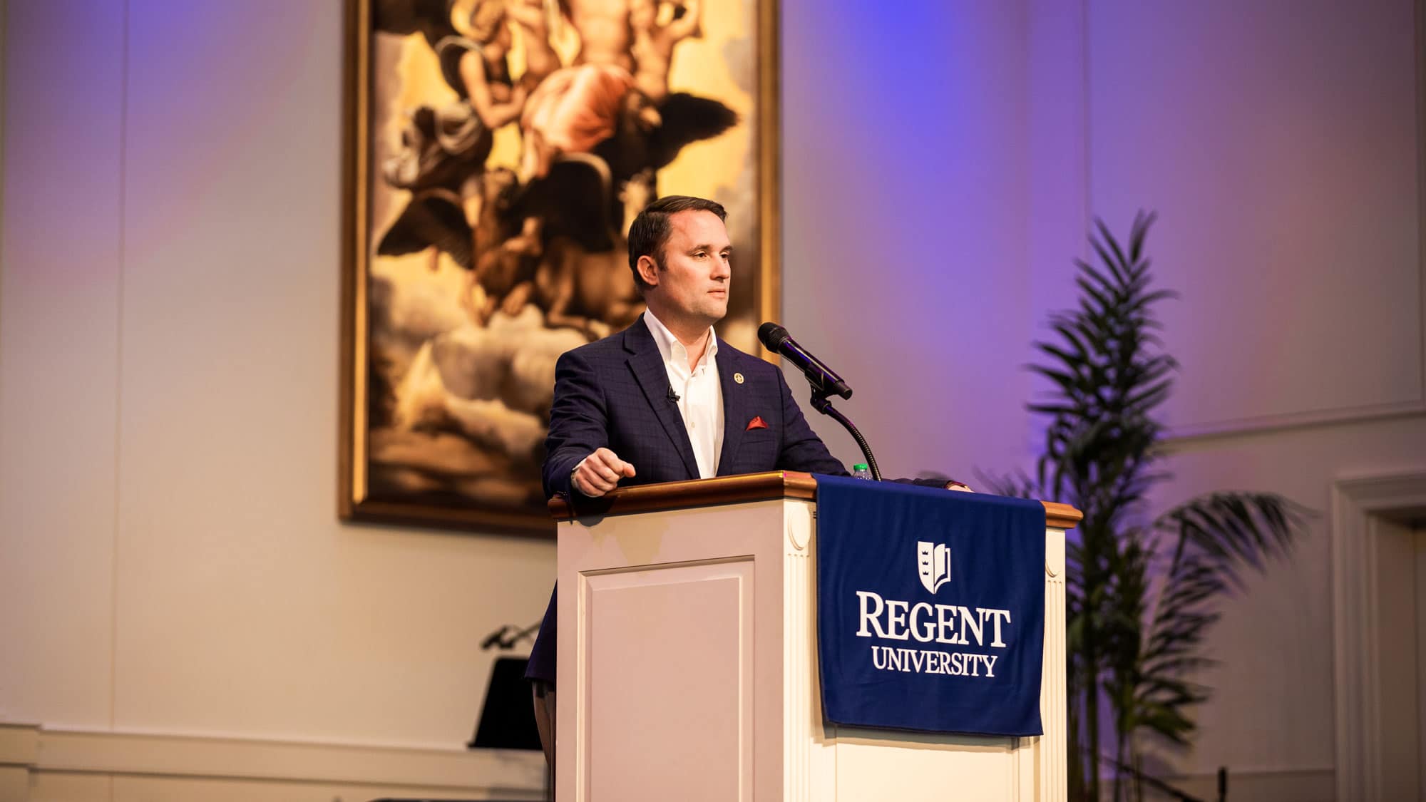 Virginia Attorney General Jason Miyares Speaks at Regent University ...
