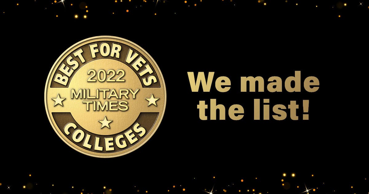Regent University Named a 2022 “Best for Vets” College for 5th Year