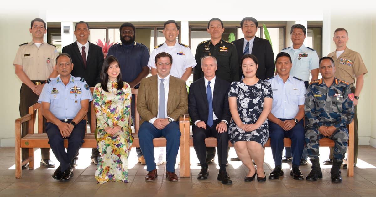 Regent Professor Leads Security Training for Defense Fellows