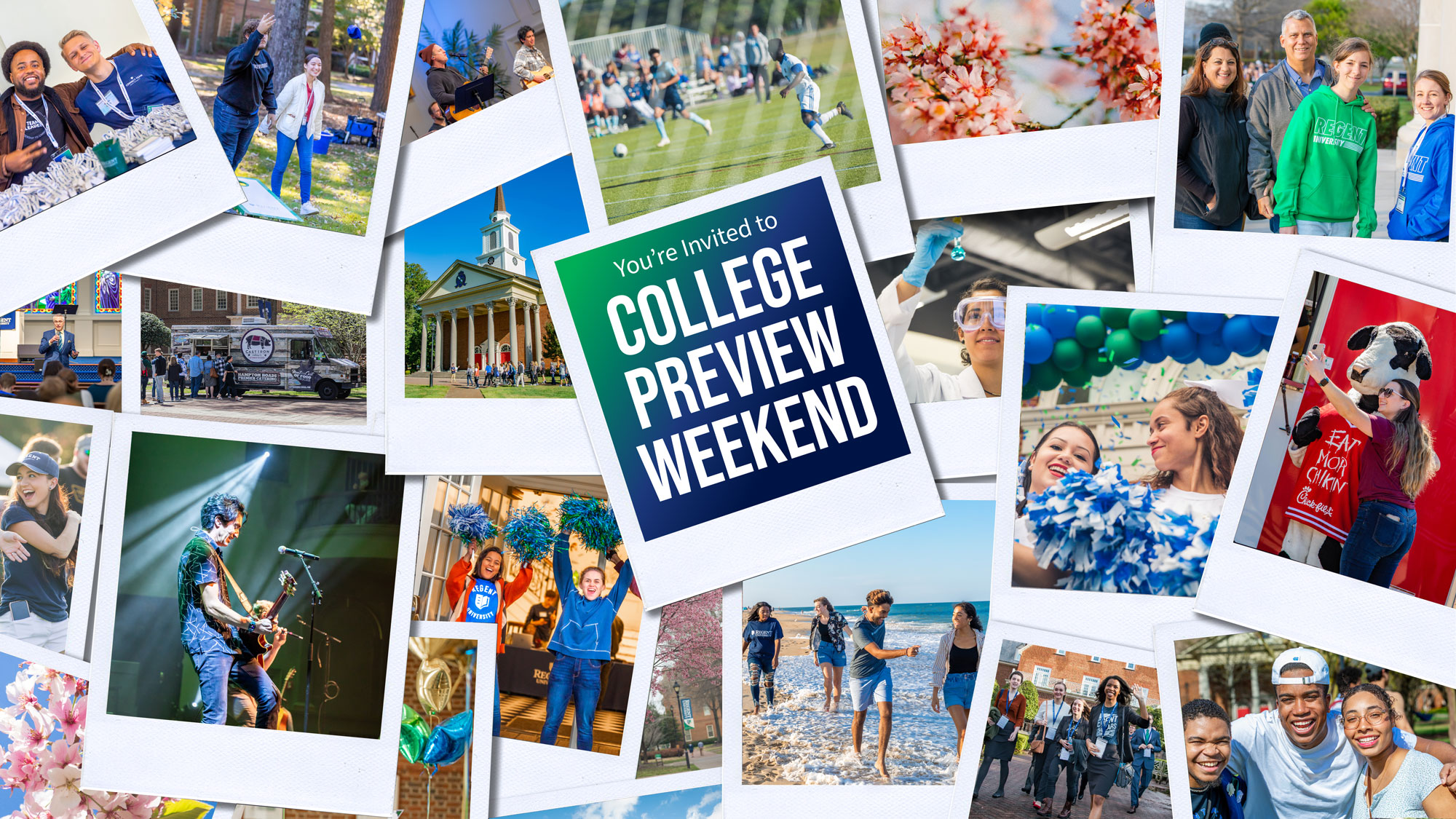 College Visits — College Preview Weekend | Regent University